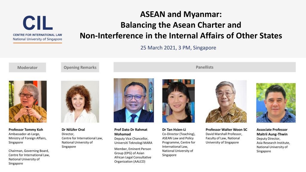 Roundtable Discussion on “ASEAN and Myanmar: Balancing the Asean ...