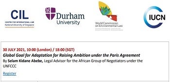 [COP 26] Selam Kidane Abebe on "Global Goal for Adaptation for Raising ...