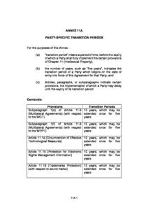Chapter-11-Annex-11A-Party-Specific-Transition-Periods - Centre for ...