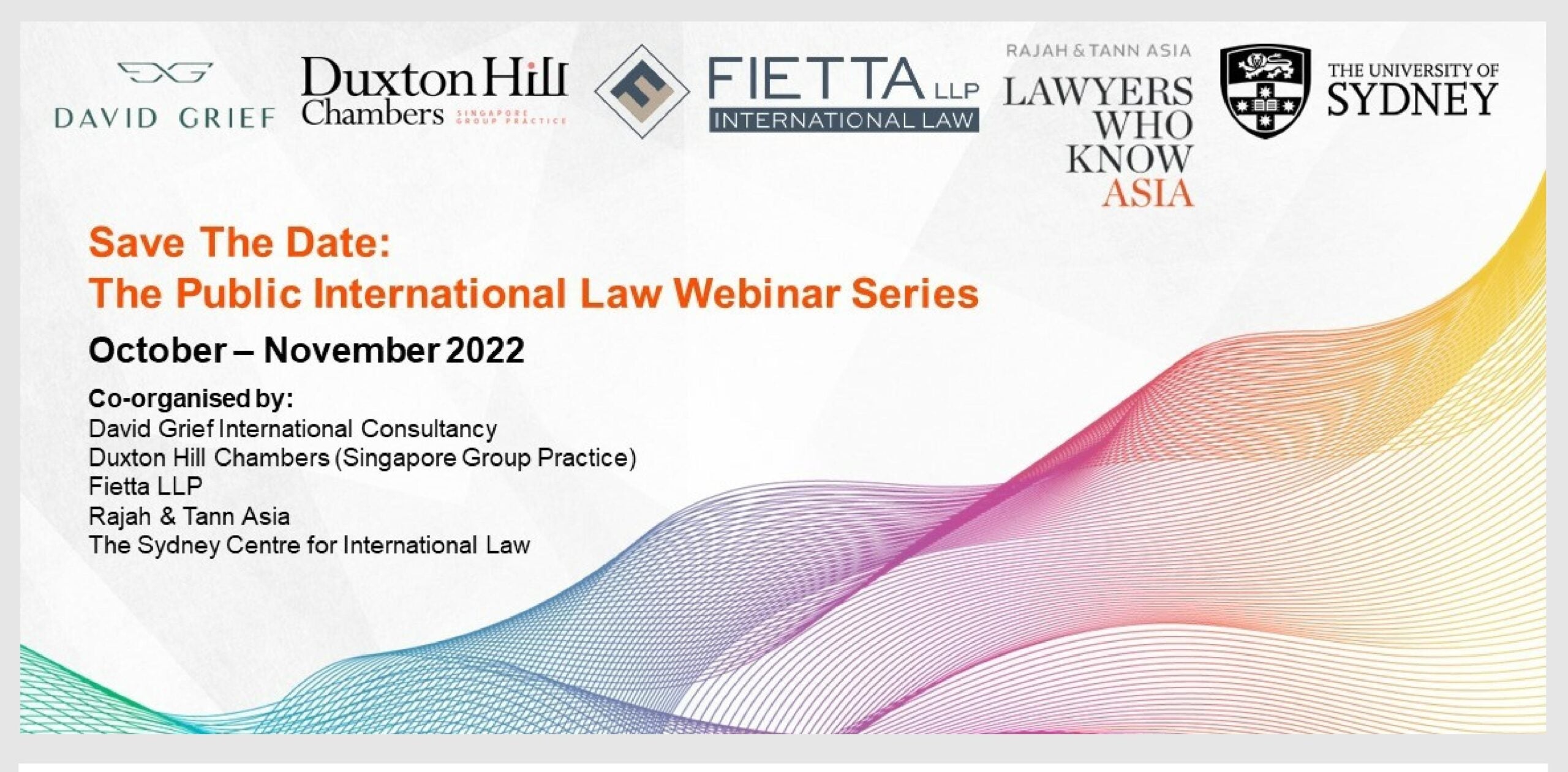 The Public International Law Webinar Series 2022 - Centre for ...