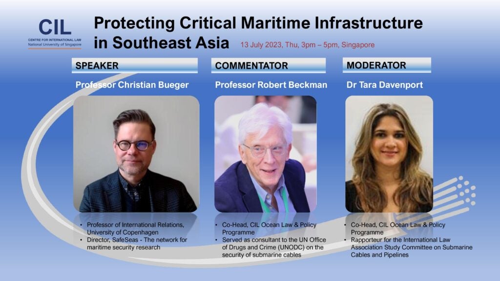 Protecting Critical Maritime Infrastructure in Southeast Asia - Centre ...