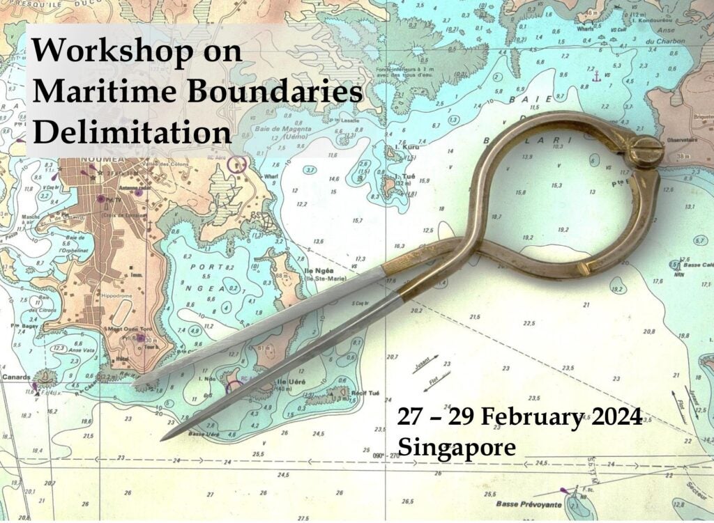 CIL-ANCORS Workshop on Maritime Boundary Delimitation 2024 - Centre for ...