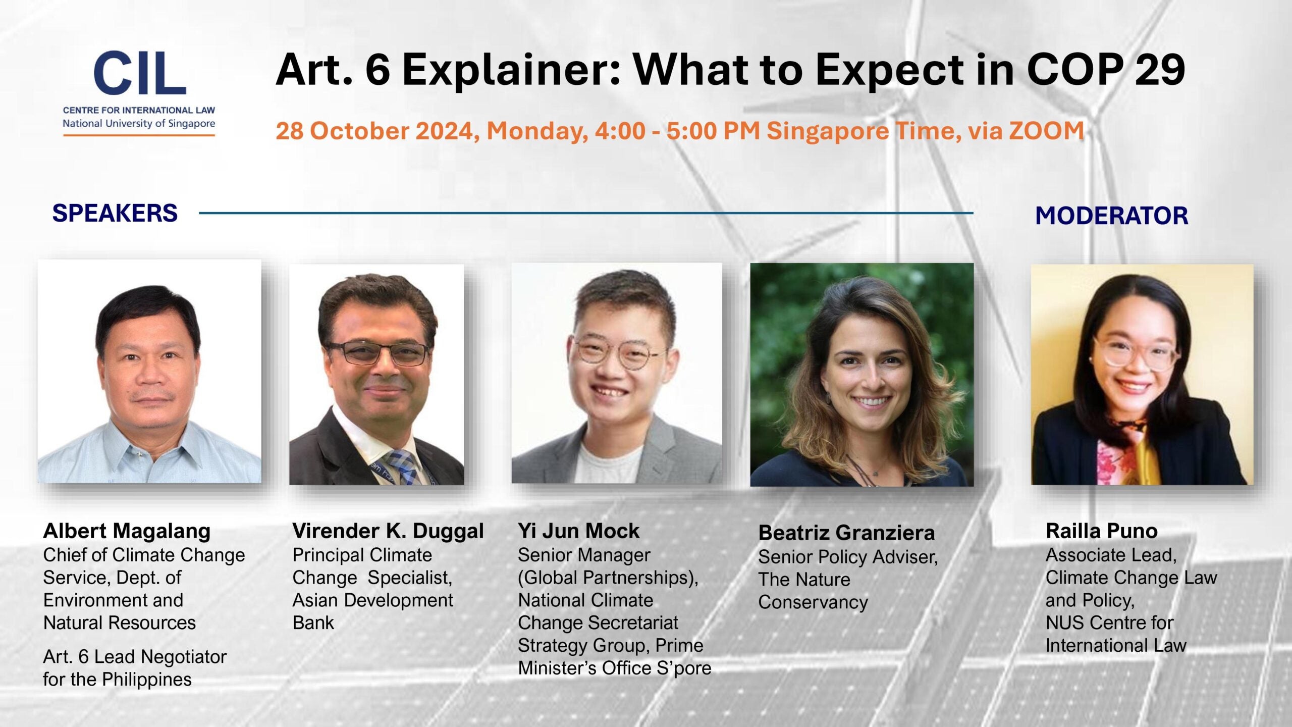 Art. 6 Explainer: What to Expect in COP 29 - Centre for International Law