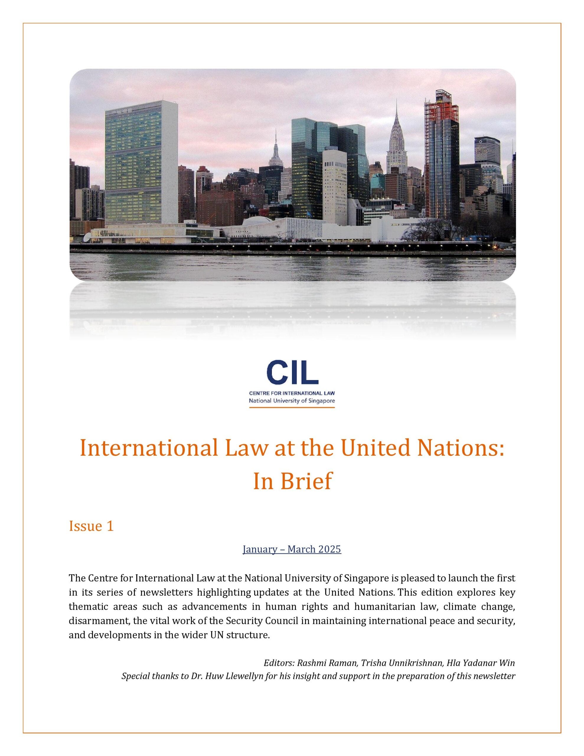 Final CIL UN Updates (issue 1)-page-001 - Centre for International Law
