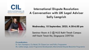 International Dispute Resolution: A Conversation with UK Legal Adviser ...