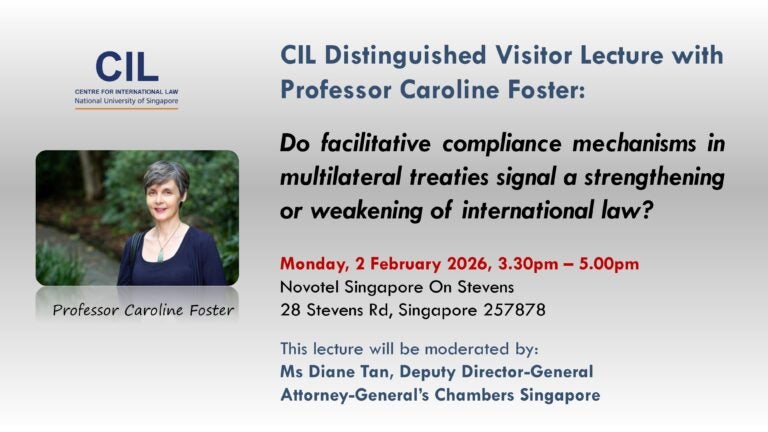 CIL Distinguished Lecture with Professor Caroline Foster - Centre for ...